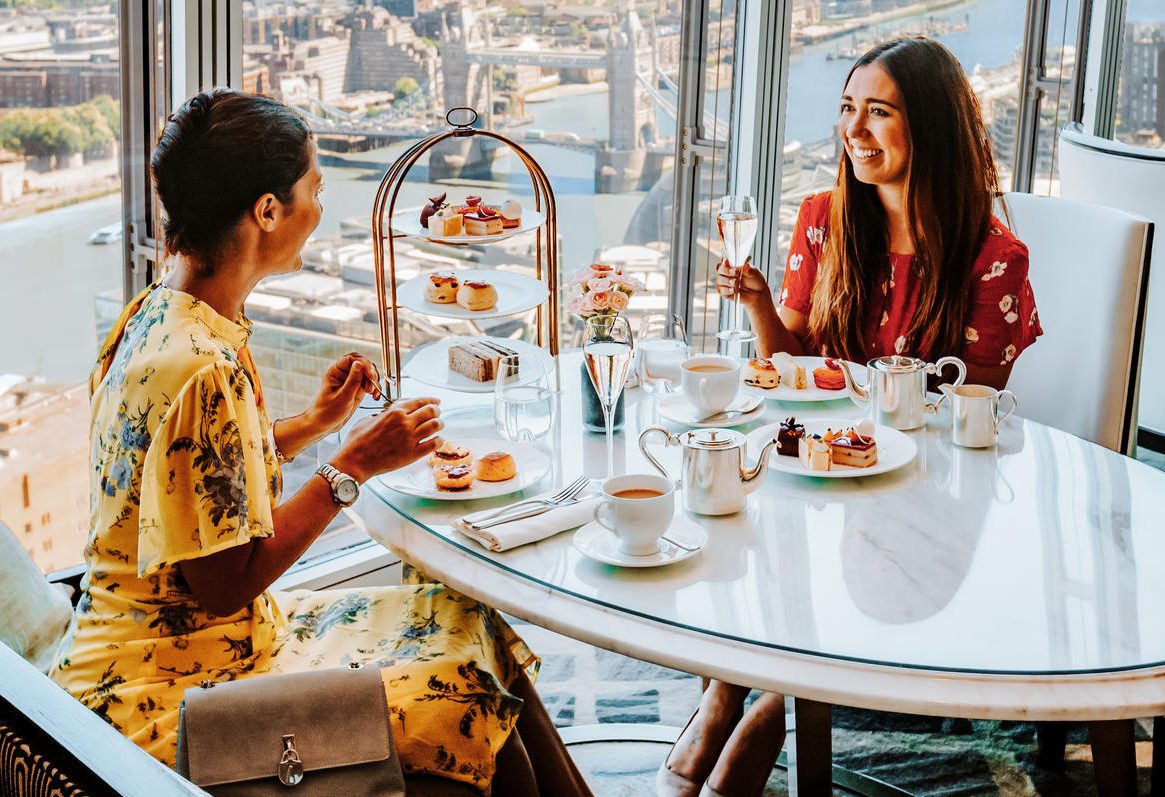 The Shard - Afternoon Tea with a London Skyline View at Aqua Shard ...