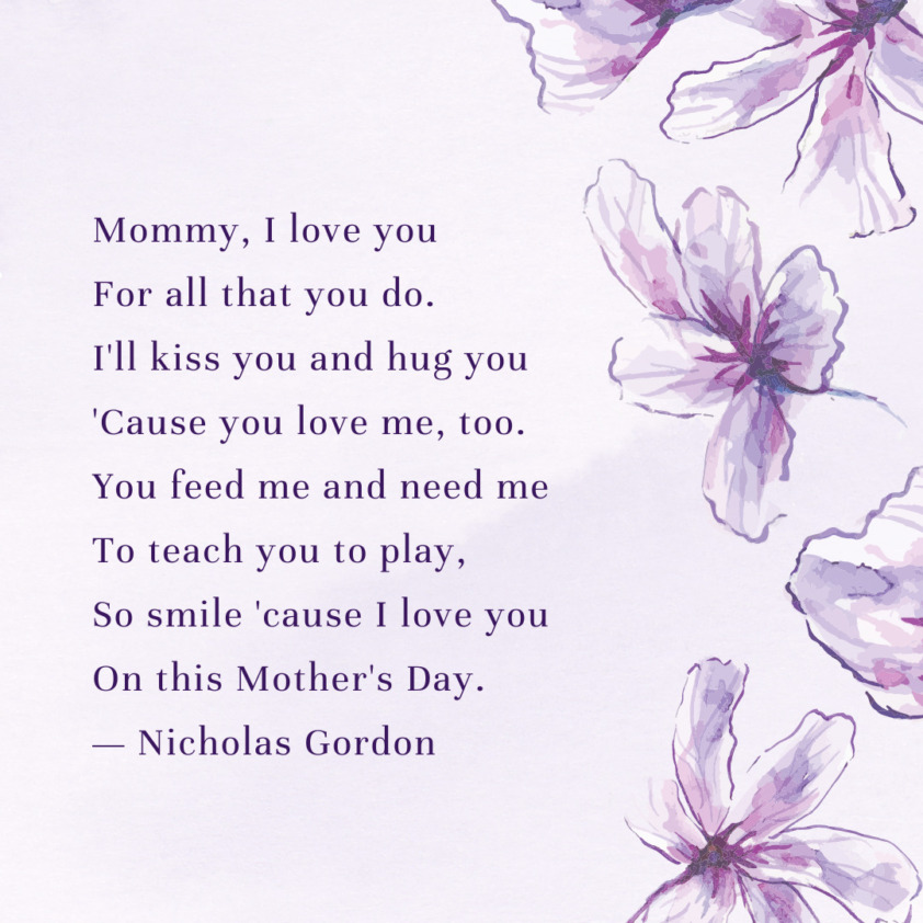 30+ of the Best Mother’s Day Poems and Images