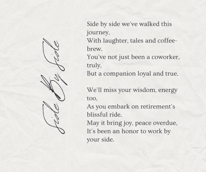 10+ Retirement Poems and Images - Heartfelt and Funny