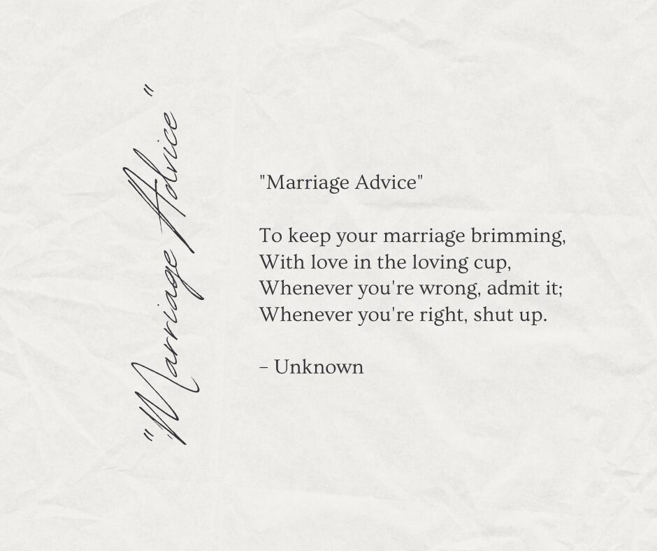 10+ Wedding Poems and Images – Heartfelt, Funny, and More
